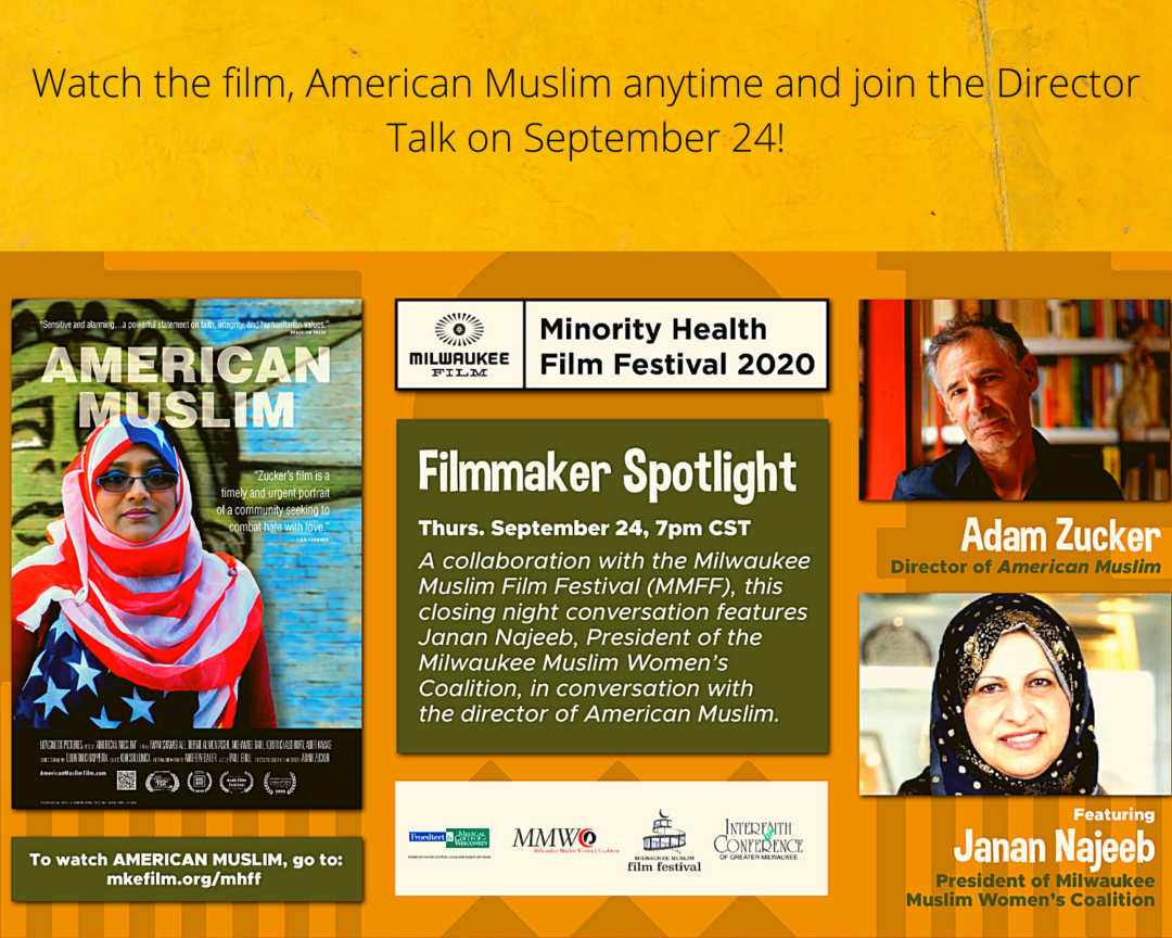 MINORITY HEALTH FILM FESTIVAL to feature Filmmaker of American Muslim ...