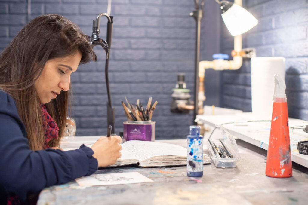 Islamic Artist Rida Fatima designs a new life in Wisconsin - Wisconsin ...