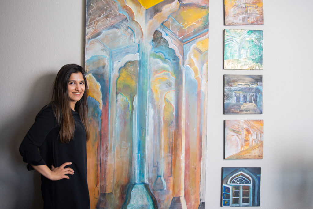 Islamic Artist Rida Fatima designs a new life in Wisconsin - Wisconsin ...