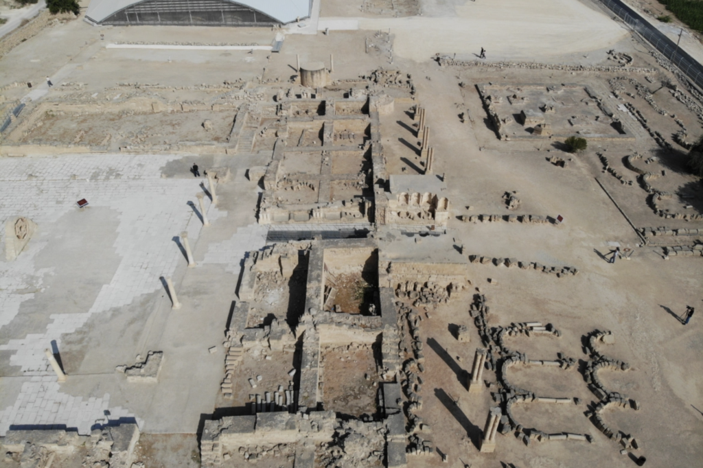 Palestinians unveil huge restored mosaic in Jericho - Wisconsin Muslim ...